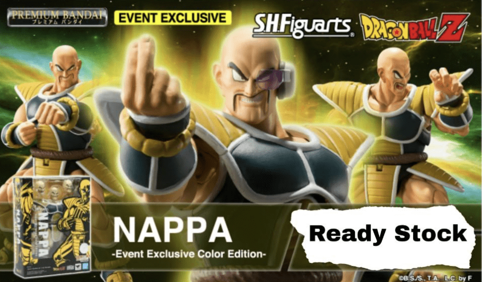 SHF Figuarts Dragon Ball Z - NAPPA Event Exclusive Color Edition 2021