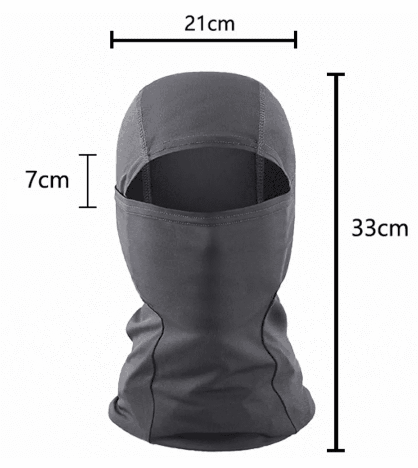 Tactical Camouflage Balaclava Full Face Mask GREY