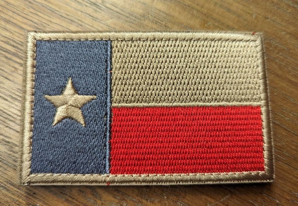 Texas State velcro patch Movie Lone survivor version