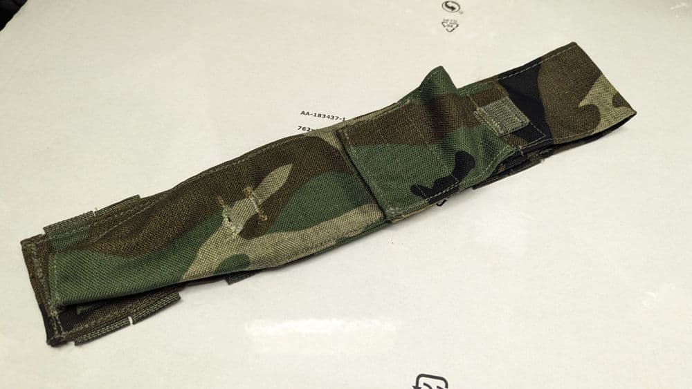 US ARMY WOODLAND M81 strip charge C4 pouch