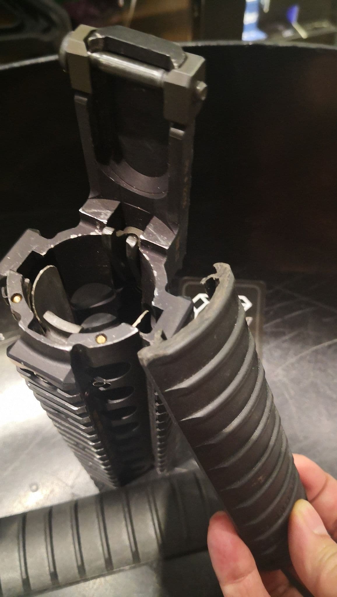 Used K A C RIS II rail for M4 with 3 KAC rail panels