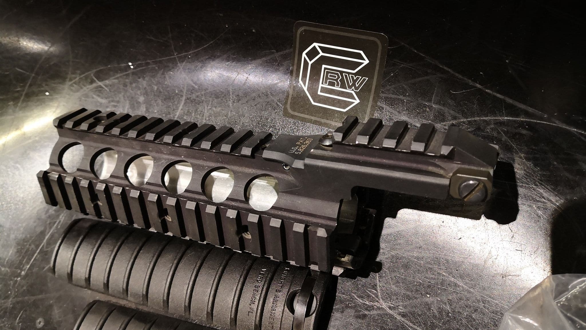 Used K A C RIS II rail for M4 with 3 KAC rail panels