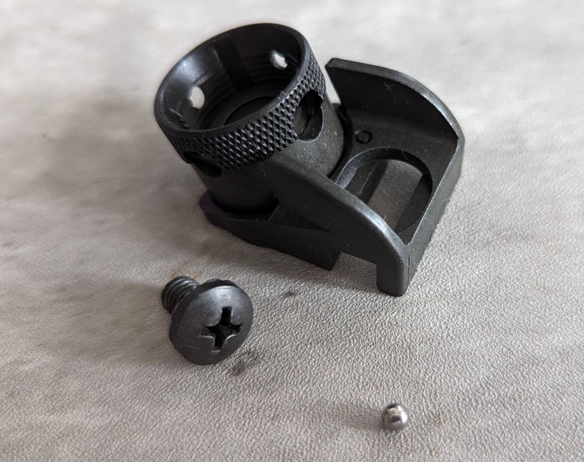 VFC Original Parts - MP5 Rear Sight Base with screw and ball VAB0RST001