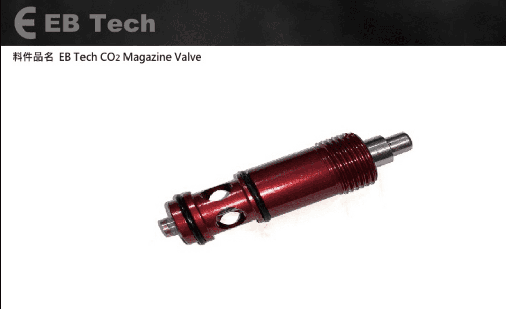 Viper tech EB Tech CO2 Magazine Valve Red