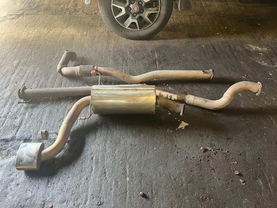ASTRA MK5 VXR MILLTEK 2 5" S/S EXHAUST SYSTEM WITH TOYO DECAT DOWNPIPE
