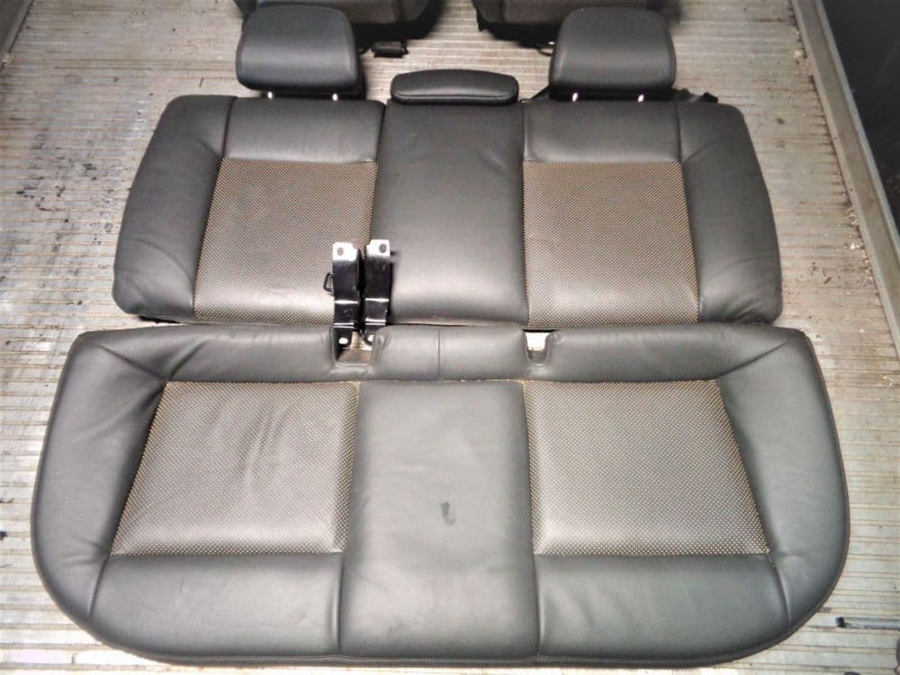 ASTRA MK5 VXR NURBURGRING RECARO FULL BLACK LEATHER REAR BENCH SEAT