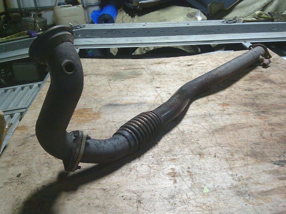 ASTRA VXR Z20LEH 2 5 INCH STAINLESS STEEL DOUBLE DECAT DOWNPIPE SECTION