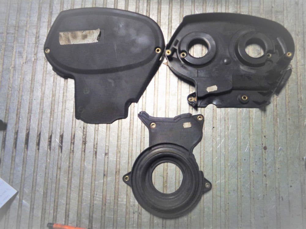 CORSA D VXR Z16LER ENGINE PLASTIC BELT COVER SET