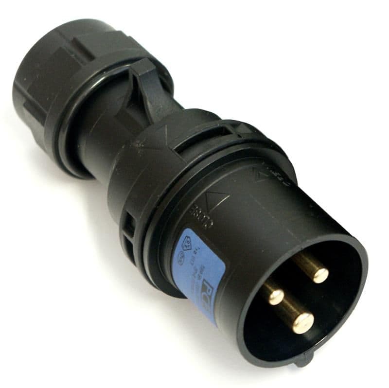 PCE Midnight 16a CEEFORM cable plug