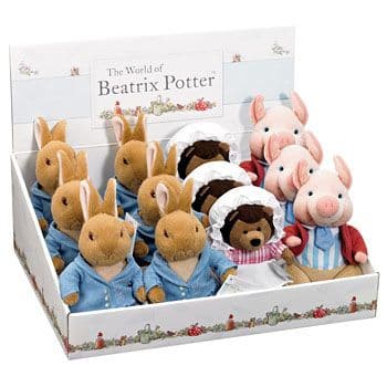 Beatrix Potter Beanie Character Collectables