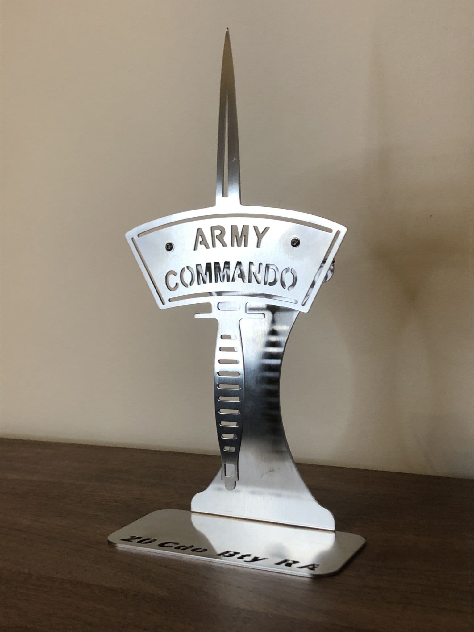 All Arms Commando Dagger personalised with unit
