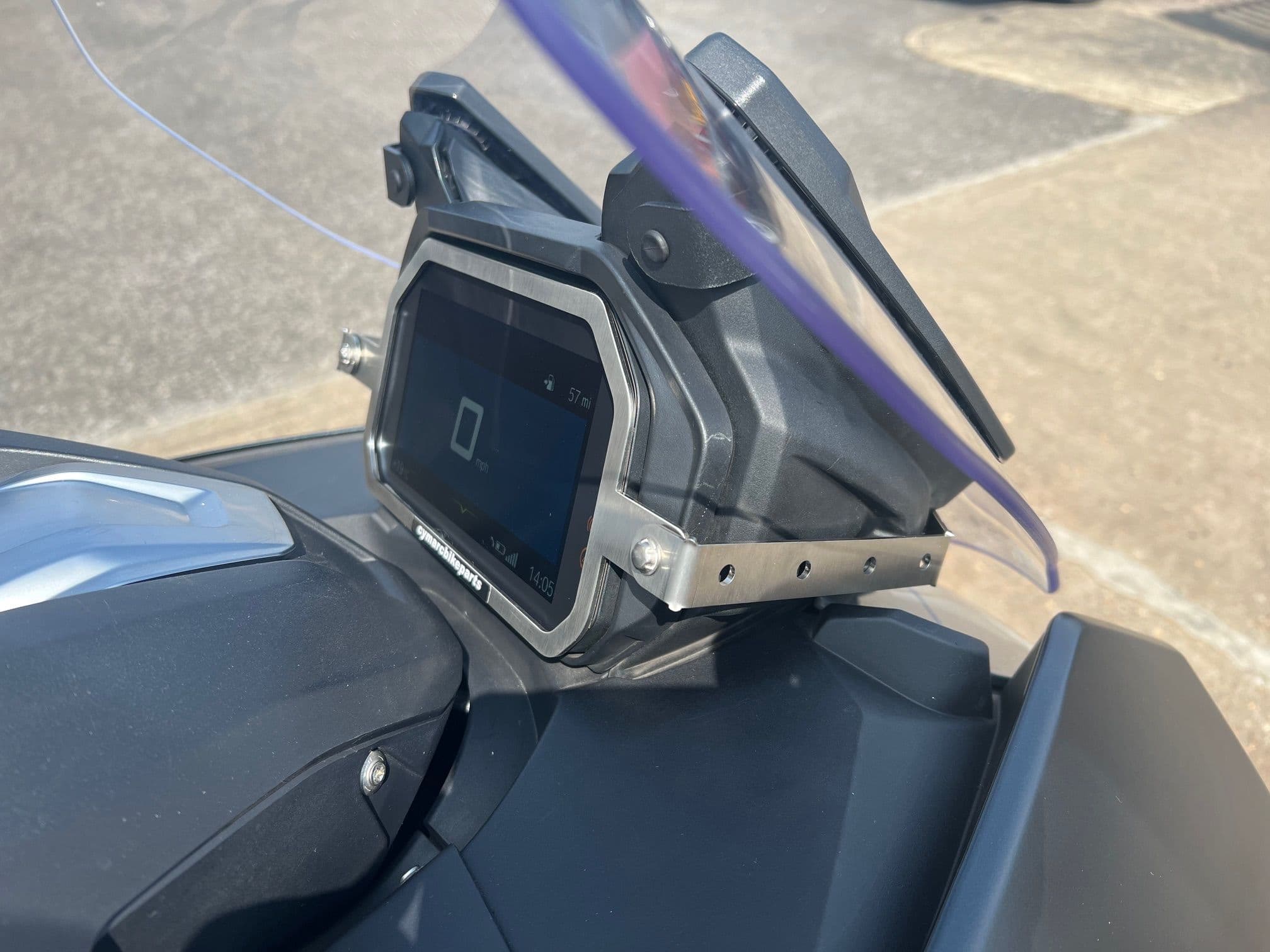 BMW C400GT TFT Screen Security Brace