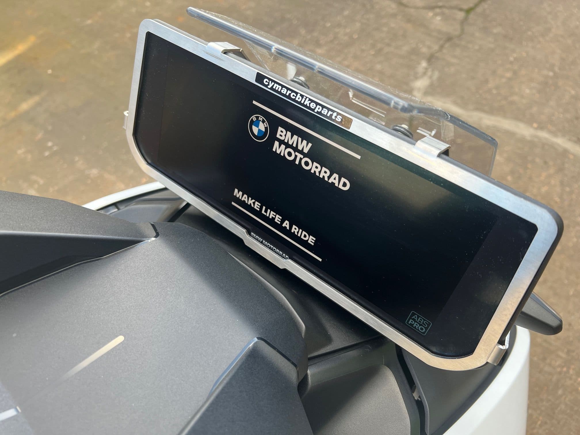 BMW CE04 10 25 Inch TFT Screen Security Brace