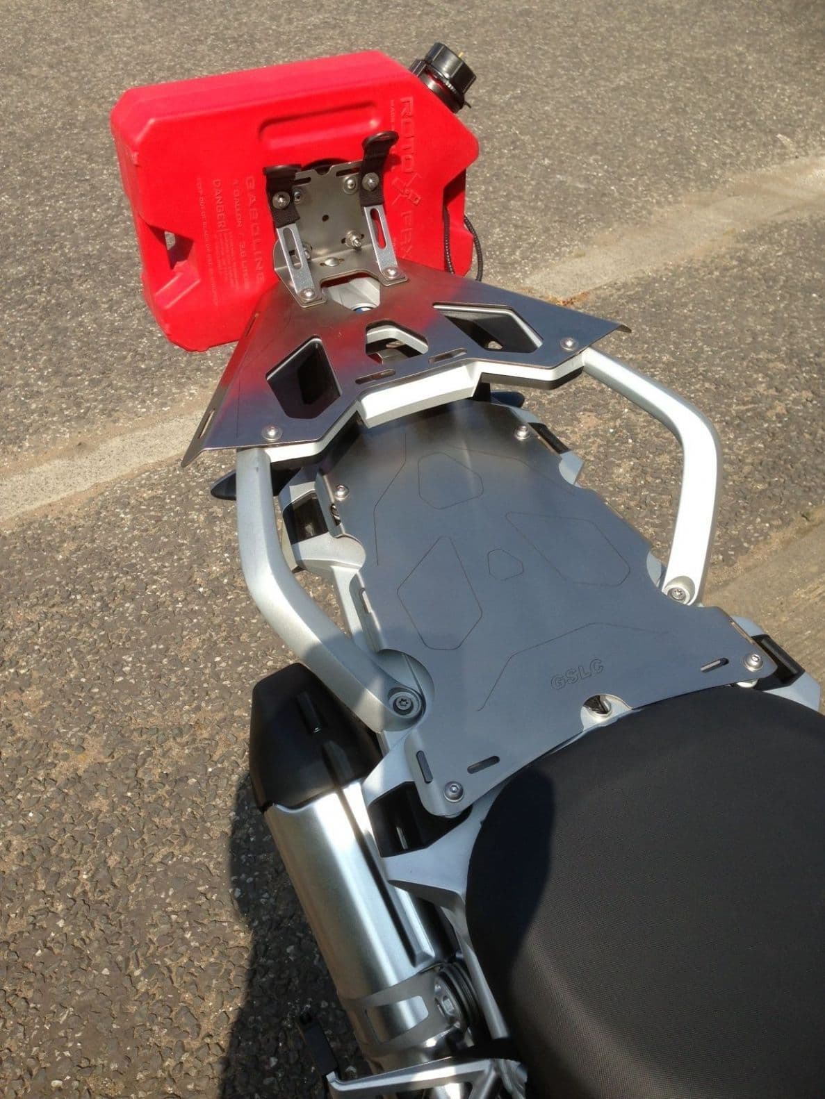 R1200GS LC Rear Pillion Seat Plate Rack