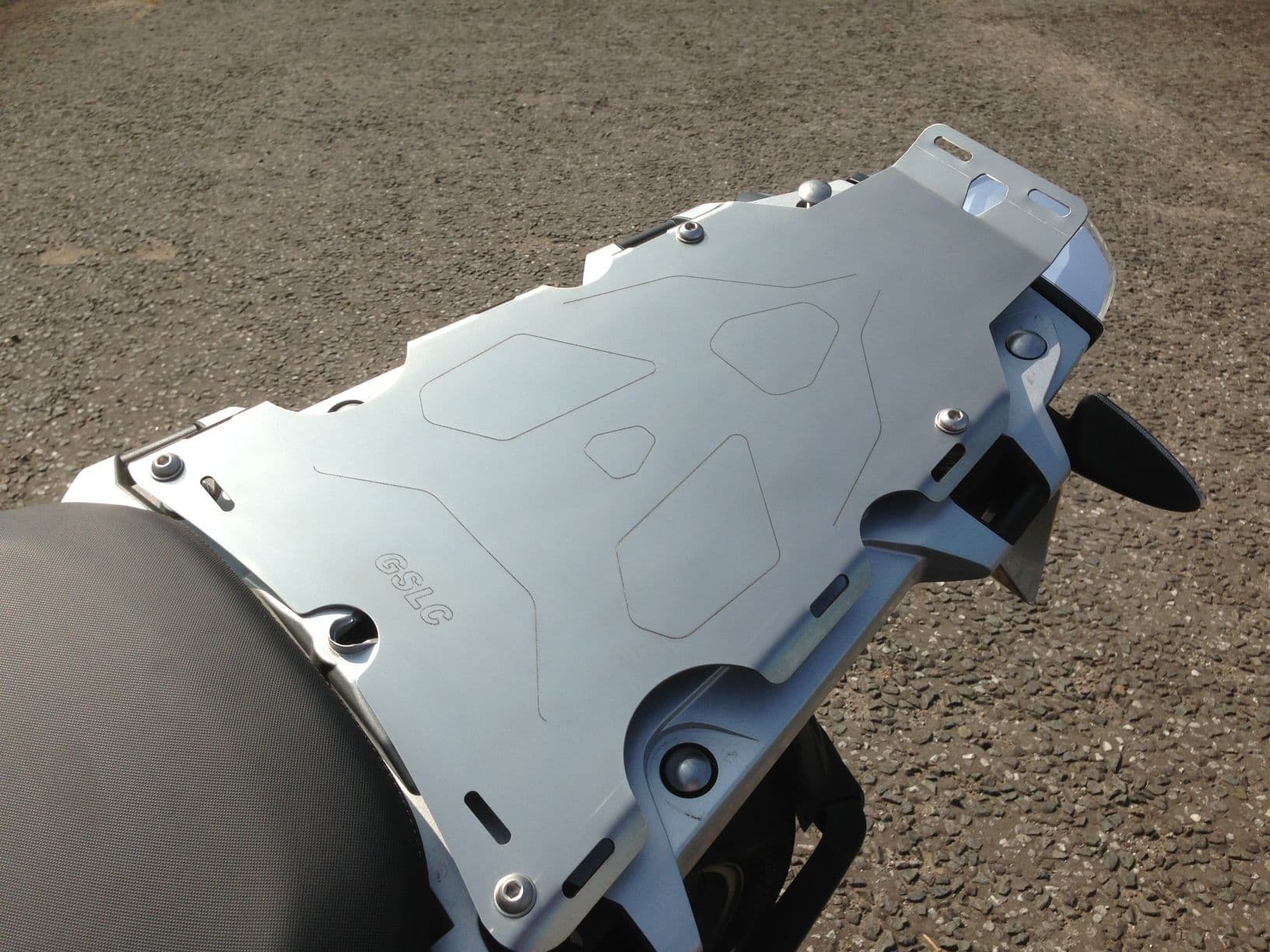 R1200GS LC Rear Pillion Seat Plate Rack