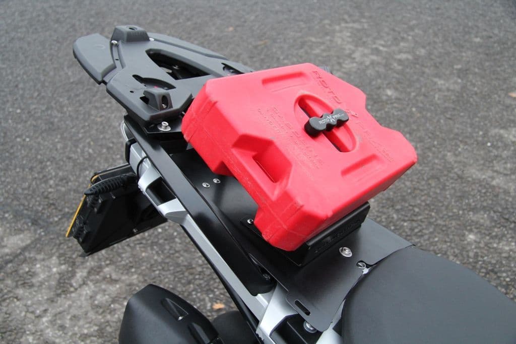 BMW R1250GS Rotopax Pillion Plate Adaptor Assembly | Rotopax Fuel ...