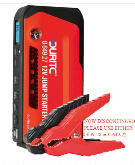 Mini Li-ion Booster Pack - 12V-0-649-27