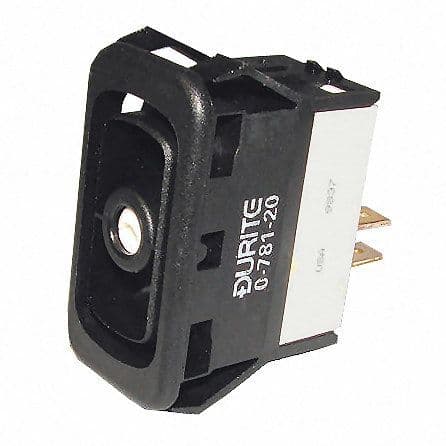 Off/On Momentary Double-Pole Non-Illuminated Two-Position Switch Body ...