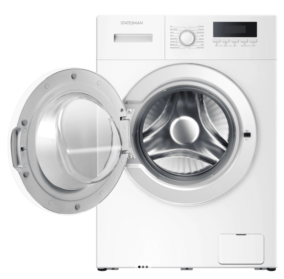 STATESMAN FWM01014W White 10KG Washing Machine 1400rpm