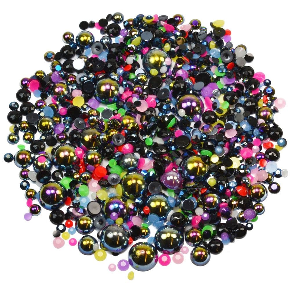 FIREWORKS Theme Rhinestone and Pearl Embellishment Pack