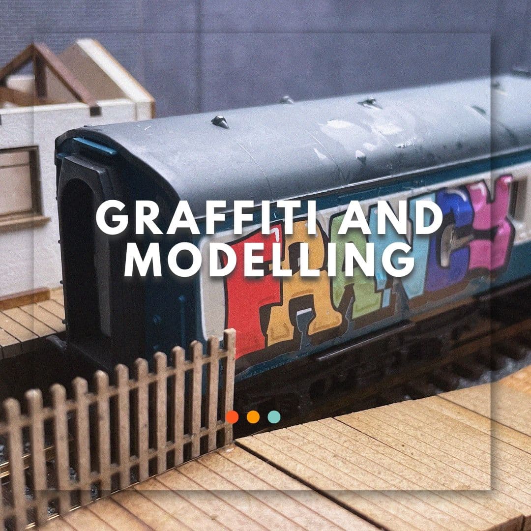 Using Graffiti Decals To Add Realism To Your OO Gauge Model Railway