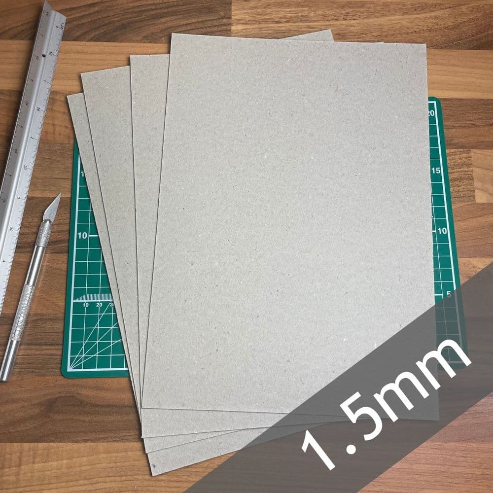 3mm Modelling Card, Pack Of 10 x A4 Sheets - Scale Model Scenery