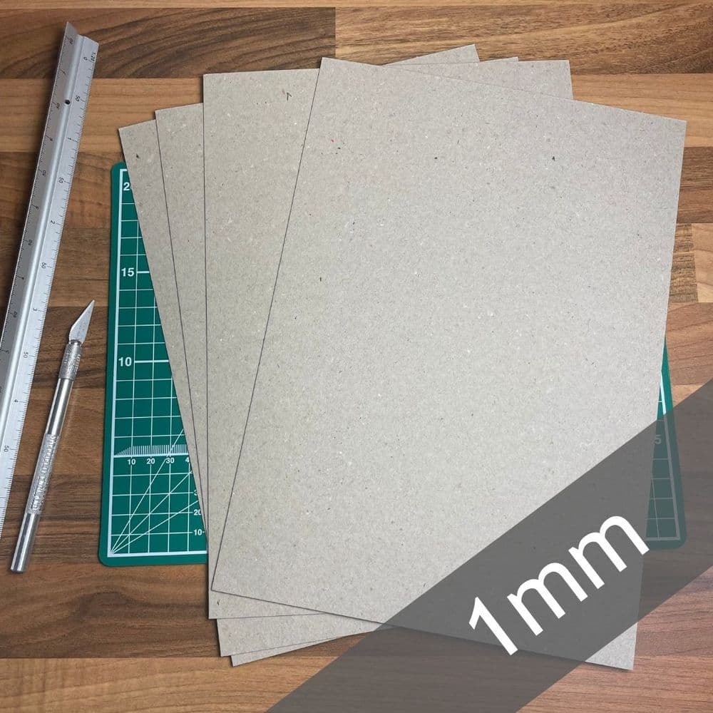1mm A4 Modelling Card Pack of 10 - GB002
