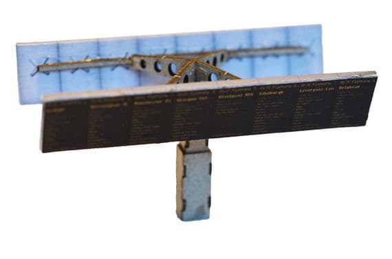 AX014-OO Next Train Indicators/Displays & Platform Clocks OO/4mm/1 76