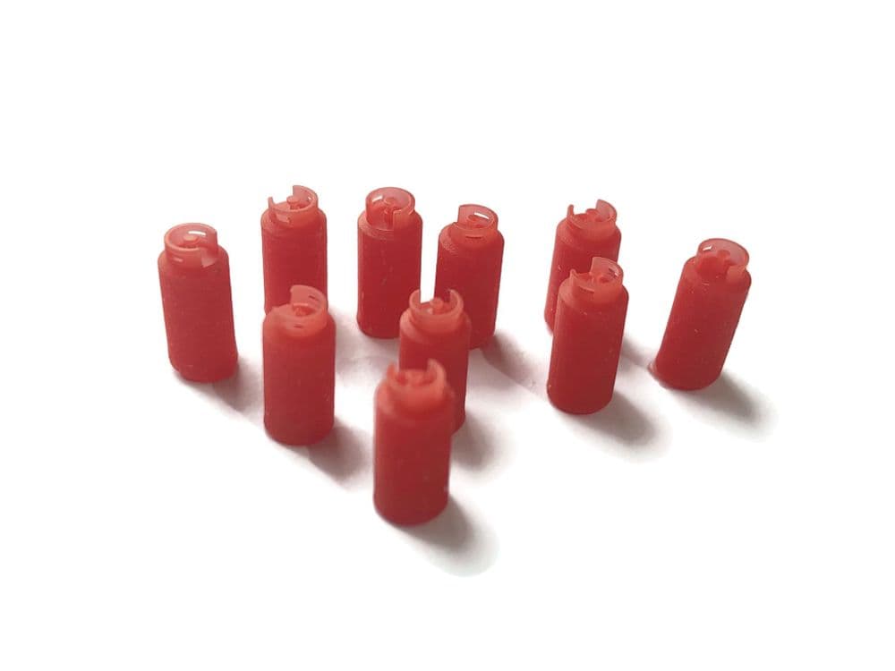 AX134-OO Red 19Kg Propane / LPG Gas Bottles Pack of 10 - OO/4mm/1 76