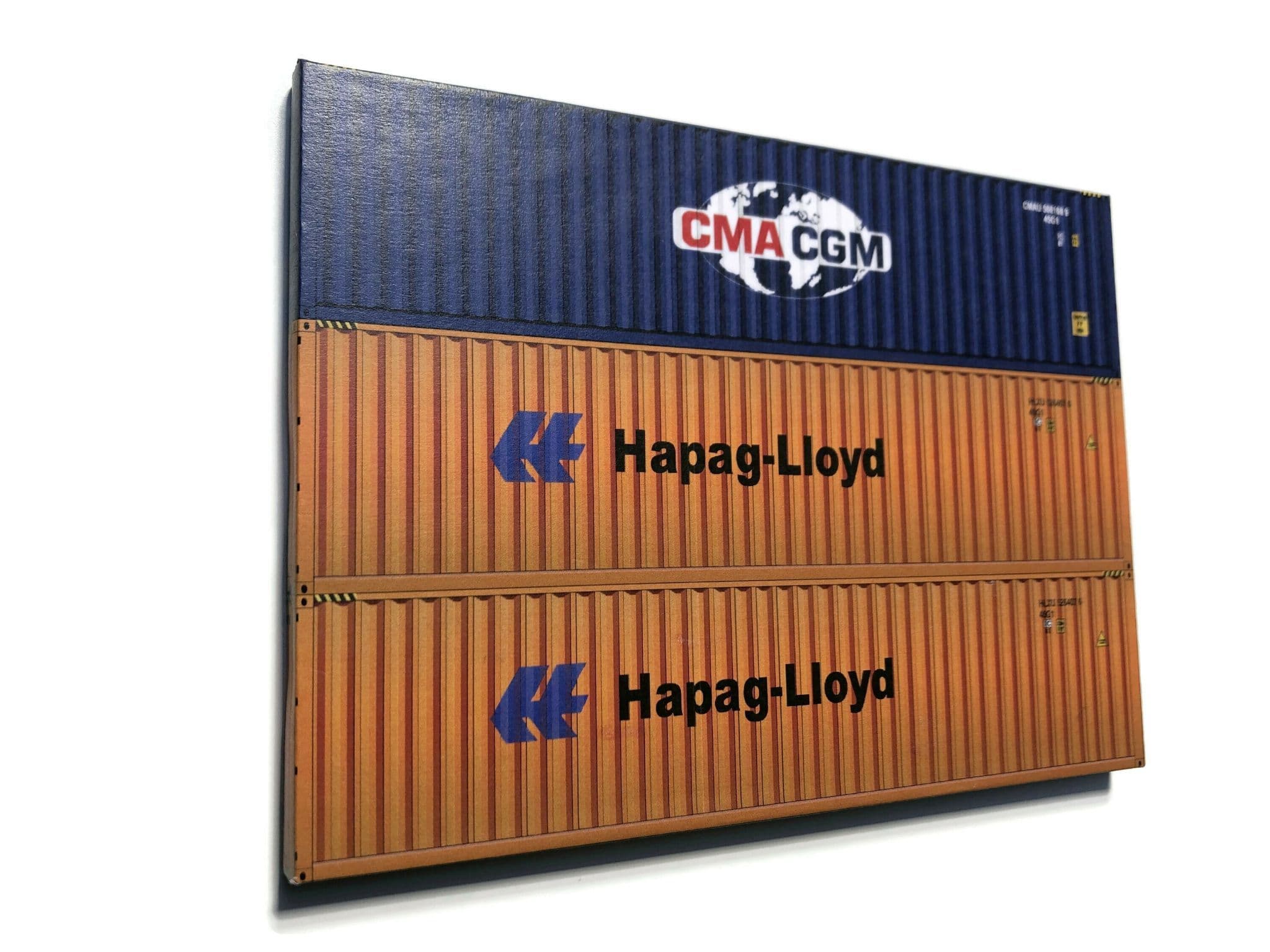 AX145-OO Low Relief Stacked 40ft Shipping Containers Choice Of Designs ...
