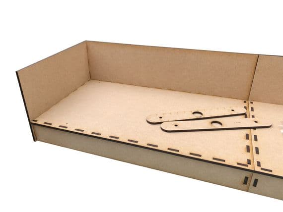 BB018 Micro Layout Baseboard In A Box 2 730 x 95 x 207mm