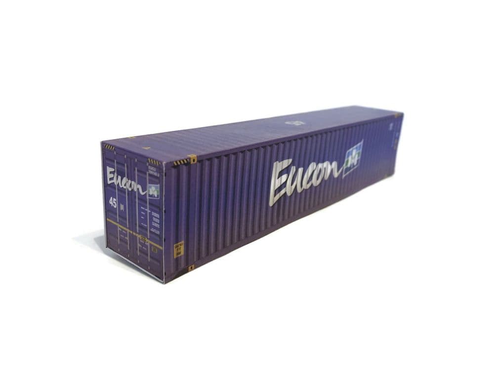 CT006-OO Eucon 45ft HiCube Shipping Container Card Kit Pack of 2 - OO ...