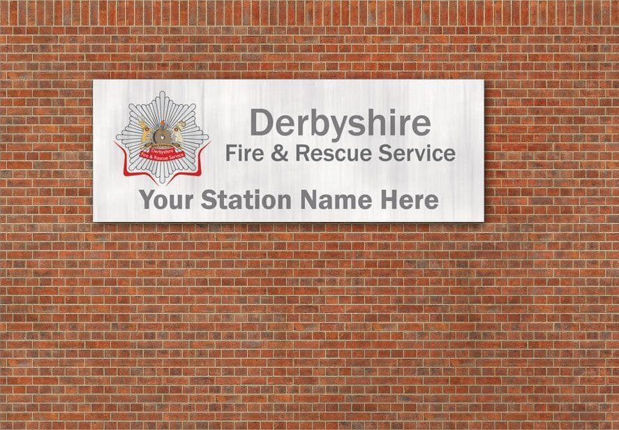 Customised Fire Station Signs OO/4mm/1 76