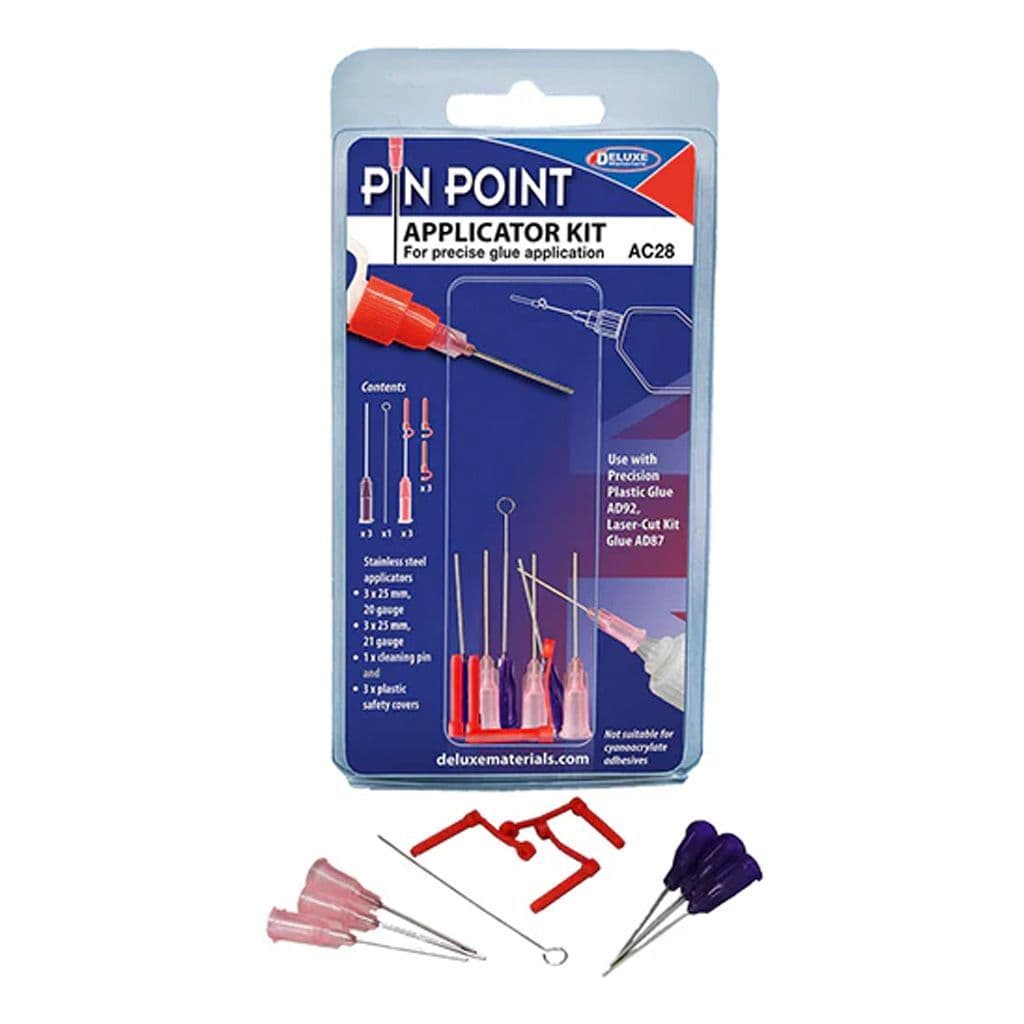 Deluxe Materials AC-28 Pin Point Applicator Kit Pack of 10