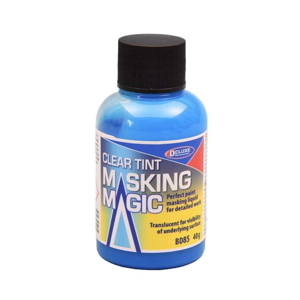 Deluxe Materials BD85 Masking Magic Clear Tinted Masking Fluid (40g)