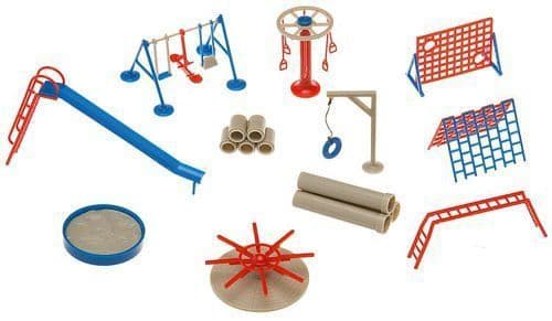 Faller 180576 Playground Equipment Swing Slide Etc OO/HO