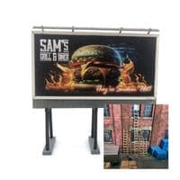 OO Scale Freestanding Billboard Laser Cut Kit With Posters | Scale ...