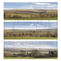 Gaugemaster GM702 Countryside Scene Large Backscene OO
