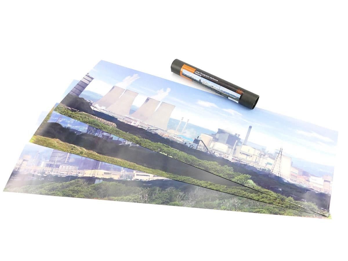 Gaugemaster GM706 Industrial Scene Large Backscene OO