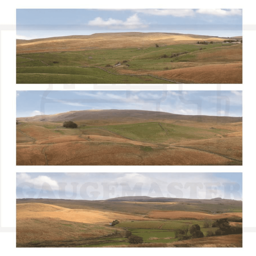 Gaugemaster GM711 Moors Scene Large Backscene OO/HO