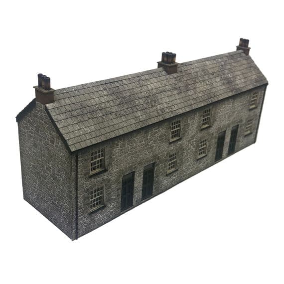 OO Gauge Terraced Houses / Cottages Laser Cut Building Kit - KX080-OO ...