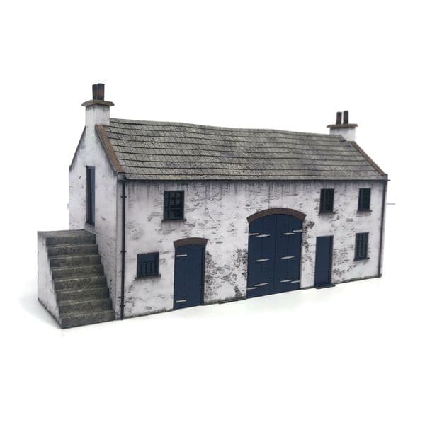 OO Scale Coach House & Stables Building Kit - KX087-OO - Scale Model ...