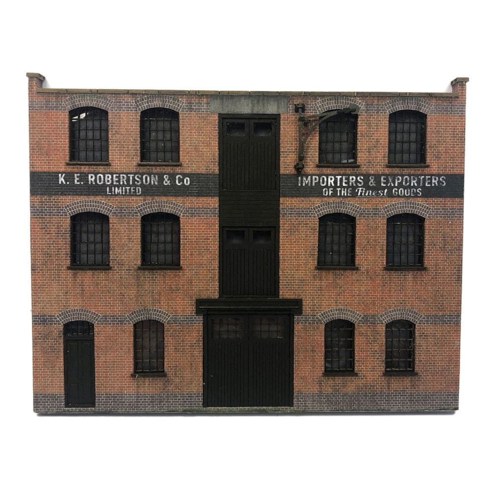 KX091-OO Ultra-Low Relief Bonded Warehouse - OO/4mm/1 76