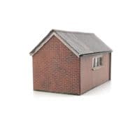 1960's Domestic Garage OO Gauge Laser Cut Model Building Kit - KX0117-OO