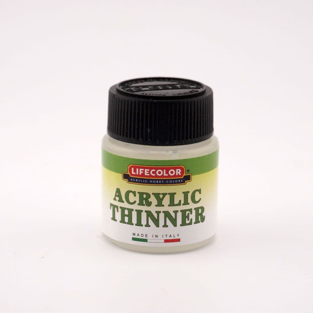 LifeColor Acrylic Paint Thinner - 22ml Bottle