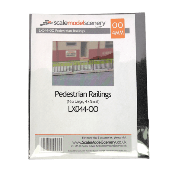 LX044-OO Laser Cut Pedestrian Railings OO/4mm/1 76
