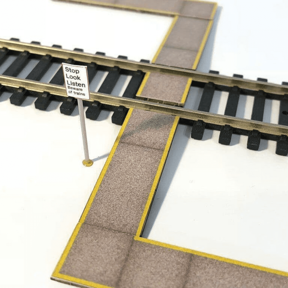 LX051-OO Foot Crossing/Pedestrian Level Crossing/Anti-Slip Walkway OO ...