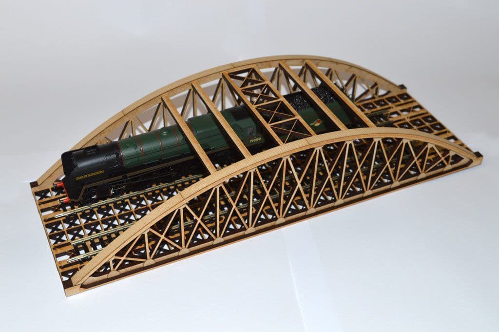 LX076-N Double Track Bowstring Bridge N/2mm/1 148