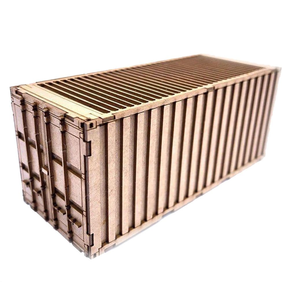 LX167-OO 20ft Shipping Container Kit Pack of 2 OO/4mm/1 76