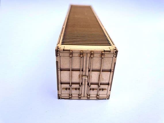 LX179-OO 40ft Shipping Container Kit Pack of 1 OO/4mm/1 76